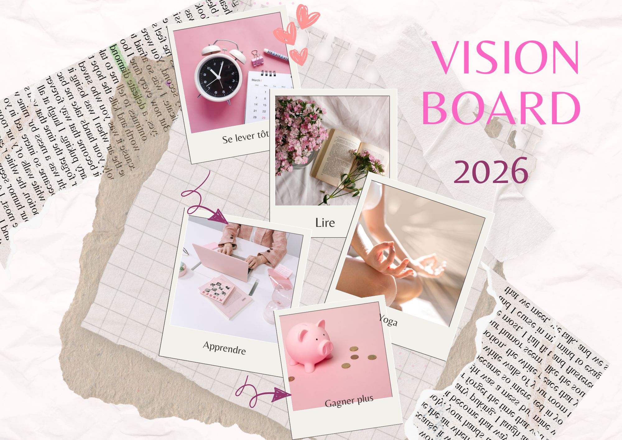 Comment créer un Vision Board et à quoi ça sert ? - Milliflora